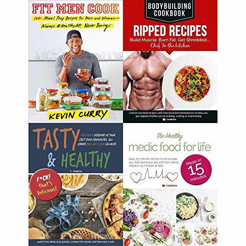 Fit men cook, bodybuilding cookbook ripped recipes, tasty and healthy ...
