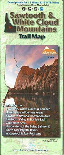 Sawtooth & White Cloud Mountains Trasil Map by Adventures Map | Goodreads