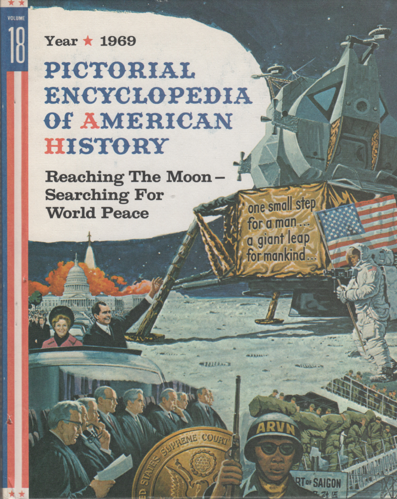 Reaching the Moon-Searching for World Peace 1969 by Gilbert Miekina ...