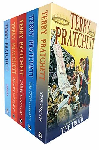 Terry pratchett Discworld novels Series 5 :5 books collection set by ...