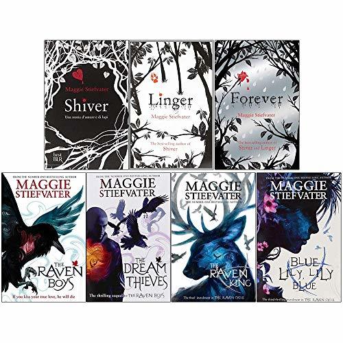 Maggie stiefvater collection wolves of mercy falls and raven cycle ...