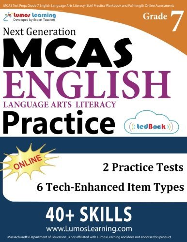 MCAS Test Prep: Grade 7 English Language Arts Literacy (ELA) Practice ...