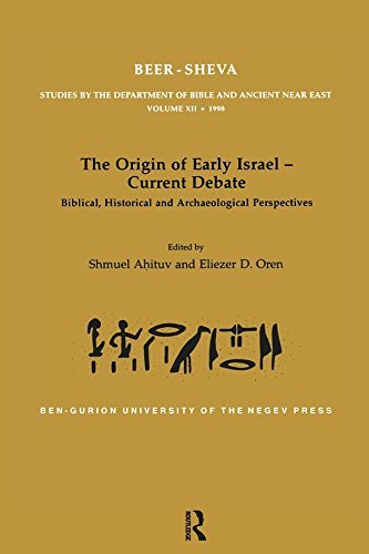 The Origin of Early Israel-Current Debate: Biblical, Historical and ...