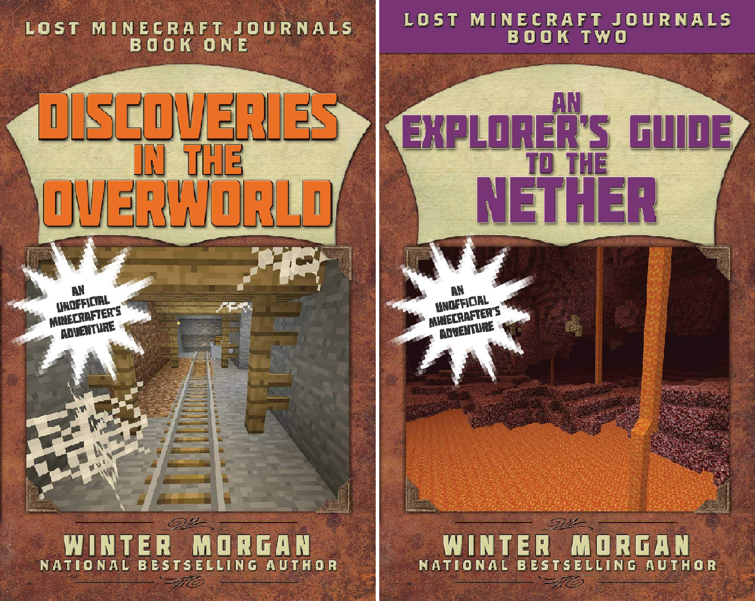 Lost Minecraft Journals Series (2 Book Series) by Winter Morgan | Goodreads