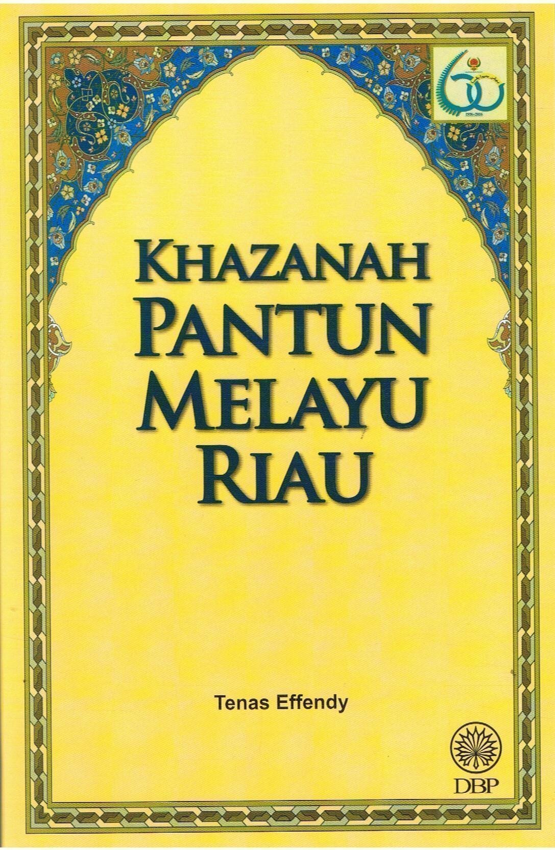 Khazanah Pantun Melayu Riau by Tenas Effendy | Goodreads