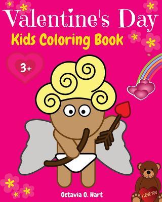 Valentine's Day Kids Coloring Book: Children Activity Book for Girls ...