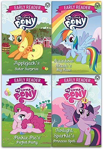 My Little Pony Early Reader Collection 4 Books Set by My Little Pony ...