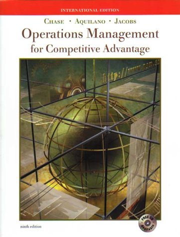 Operations Management by Richard B. Chase | Goodreads