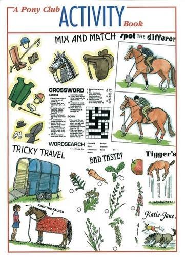 The Pony Club Activity Book by Valerie Watson | Goodreads