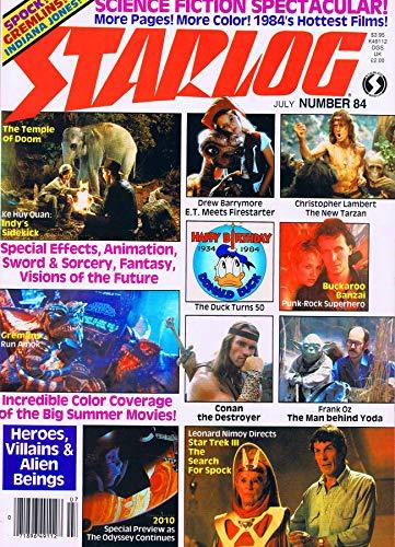 Starlog Magazine The Sci Fi Comics: July 1984 by David McDonnell ...