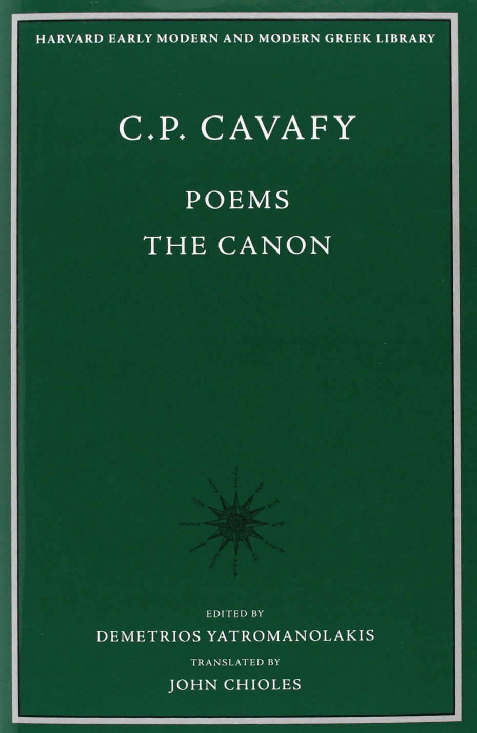 Poems: The Canon by Constantinos P. Cavafy | Goodreads