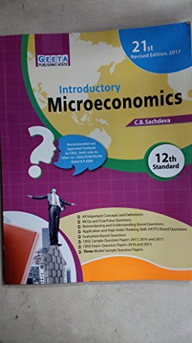 INTRODUCTORY MICROECONOMICS CLASS 12 by C.B. Sachdeva | Goodreads