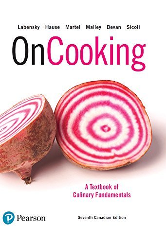 On Cooking: A Textbook of Culinary Fundamentals by Labensky Sarah R ...