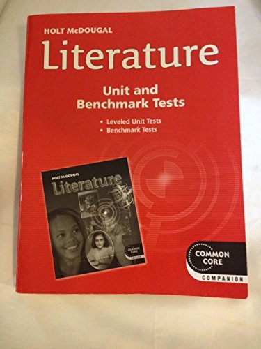 Holt Mcdougal Literature: Assessment File Unit and Benchmark Tests ...
