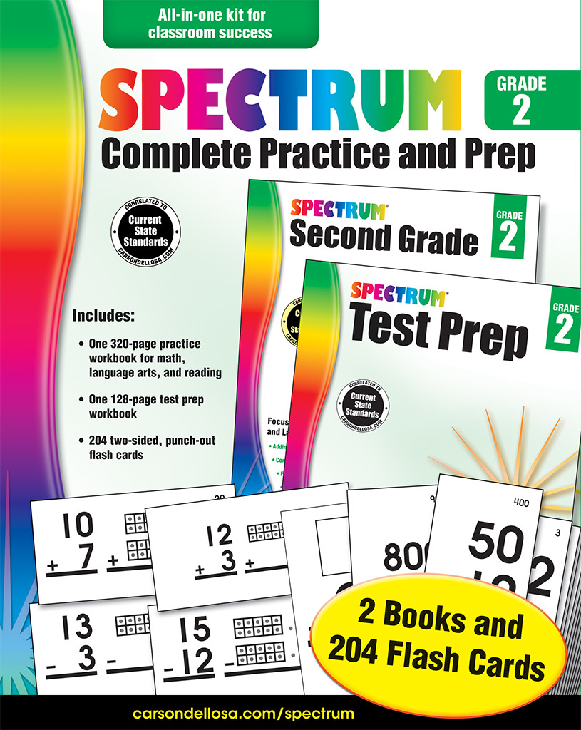 Spectrum Complete Practice and Prep, Grade 2 by Carsondellosa | Goodreads