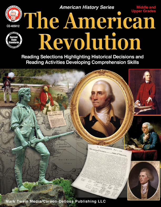 Mark Twain The American Revolution US History Workbook, New Colonies ...