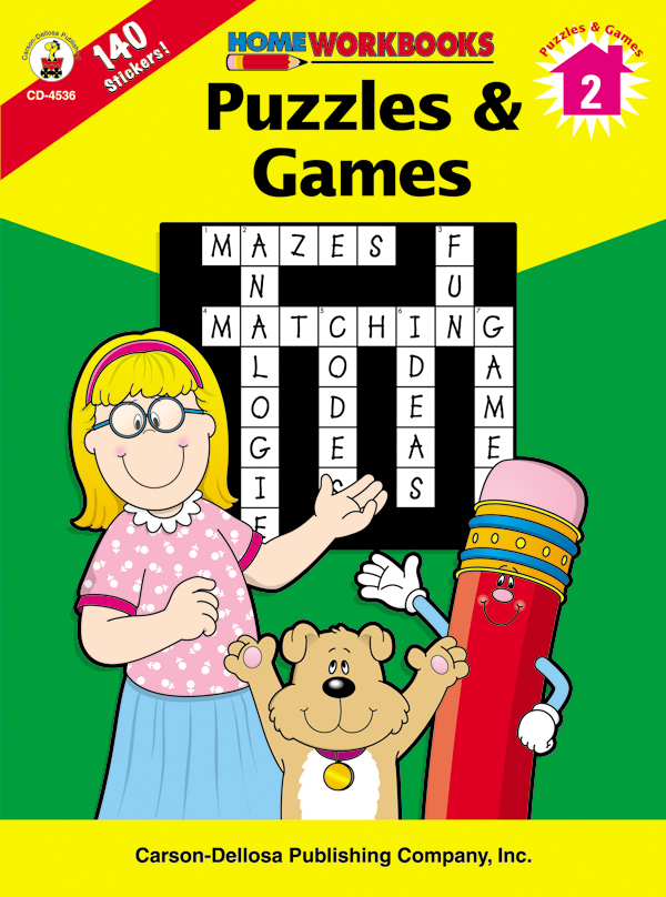 Puzzles & Games, Grade 2 by Carson-Dellosa Publishing | Goodreads