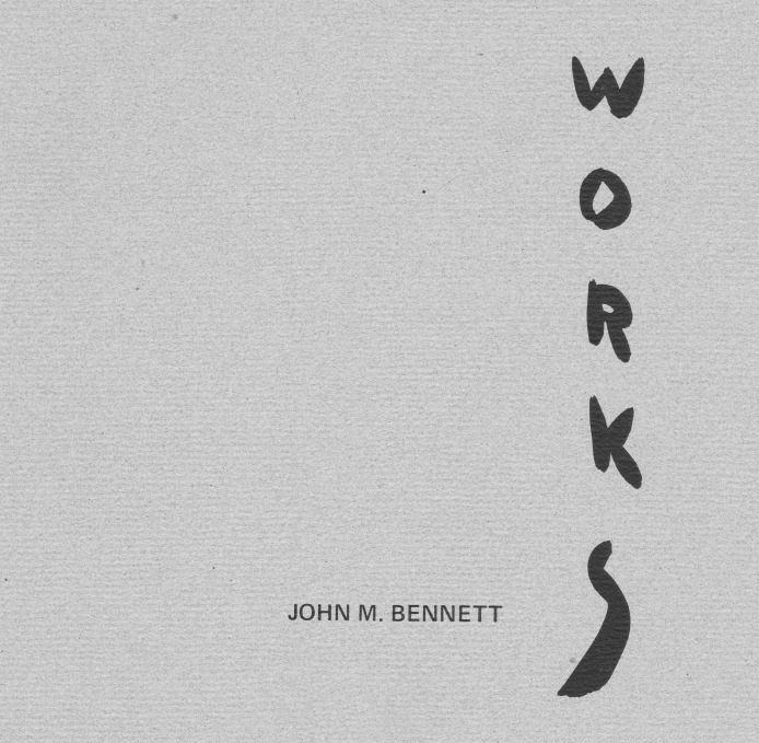 Works by John M. Bennett | Goodreads