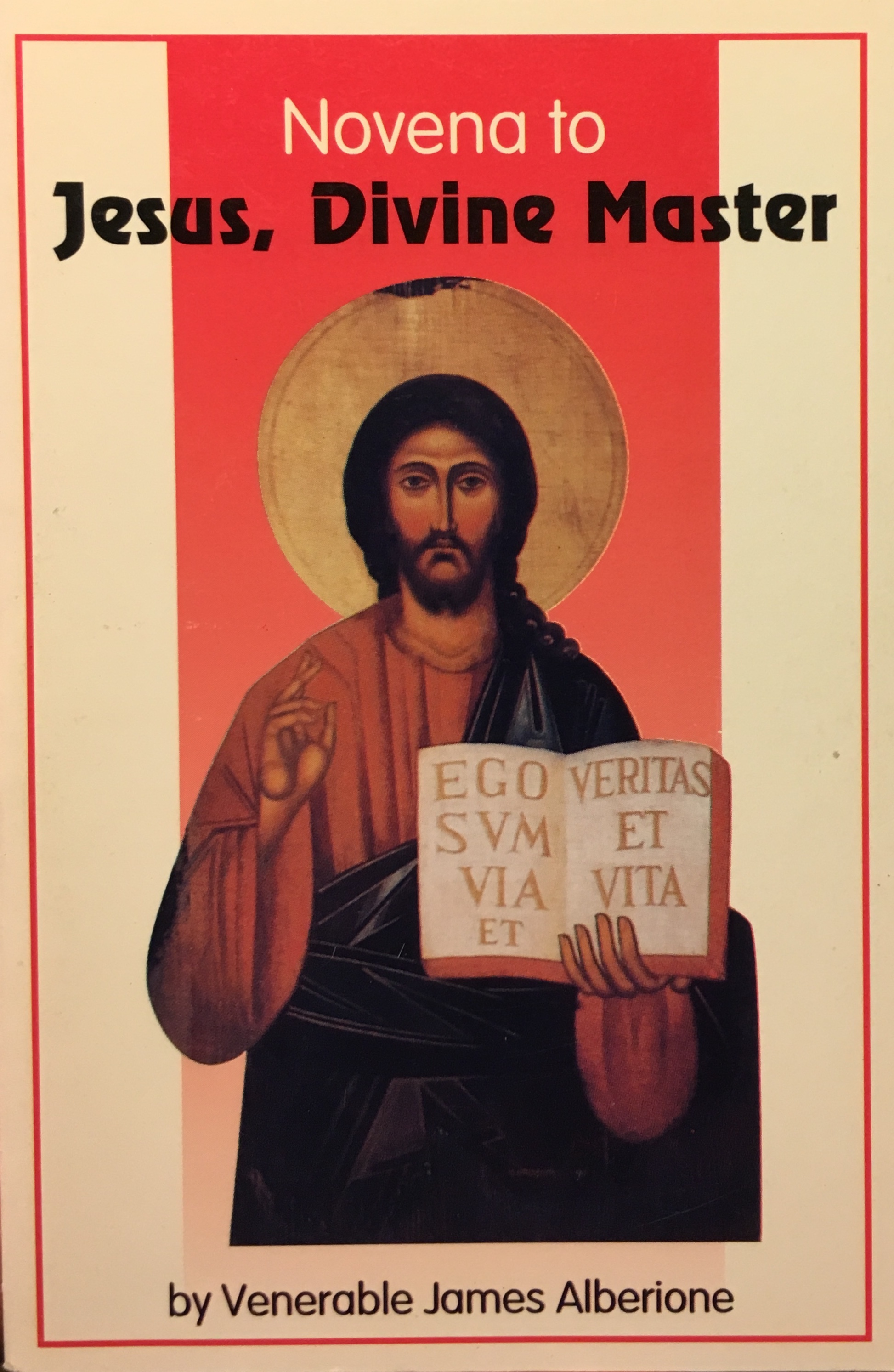 Novena to Jesus, Divine Master by James Alberione | Goodreads