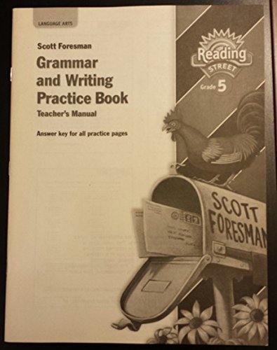 Grammar and Writing Practice Book, Teacher's Manual. Answer key for all ...