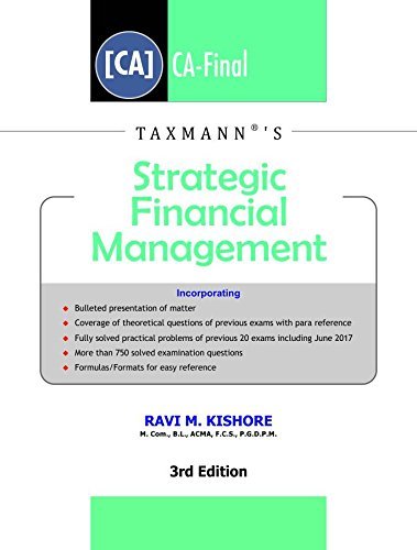 Strategic Financial Management (CA-Final) by Ravi M. Kishore | Goodreads