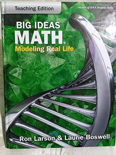 Big Ideas Math: Modeling Real Life - Grade 6 Teaching Edition by Ron ...