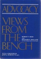ADVOCACY. Views from the Bench by Robert F. Reid | Goodreads