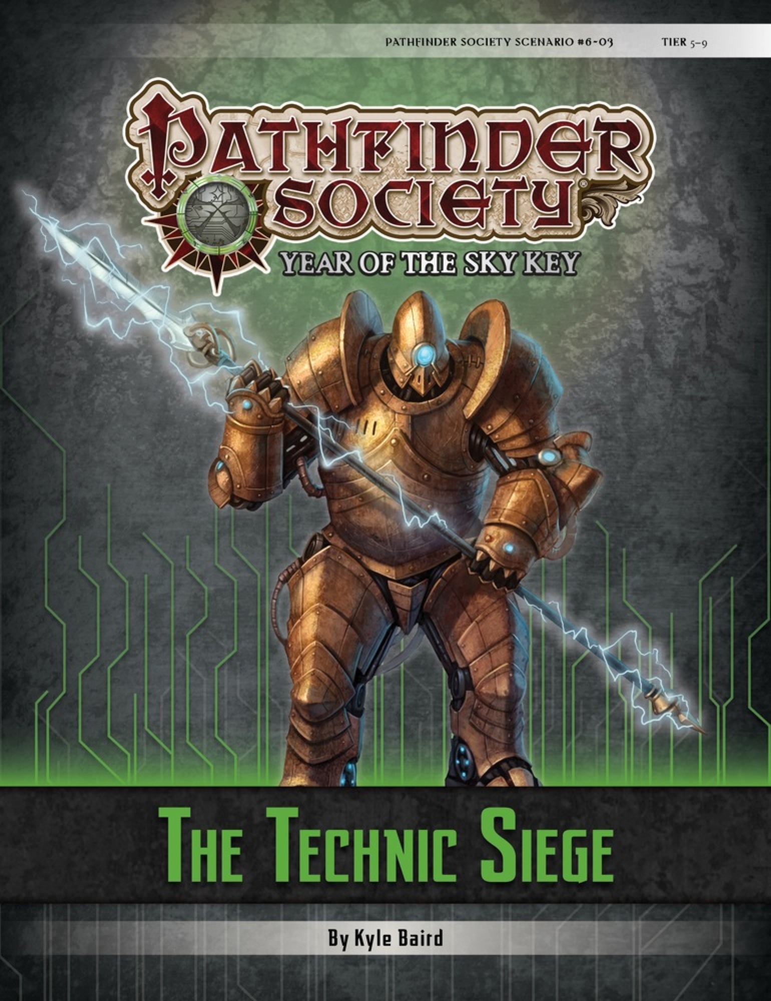 Pathfinder Society Scenario #6-03: The Technic Siege by Kyle Baird ...