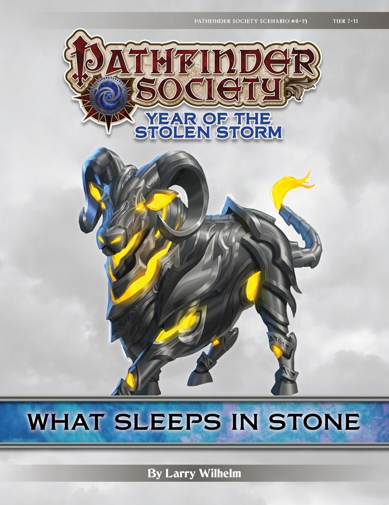 Pathfinder Society Scenario #8-13: What Sleeps in Stone by Larry ...