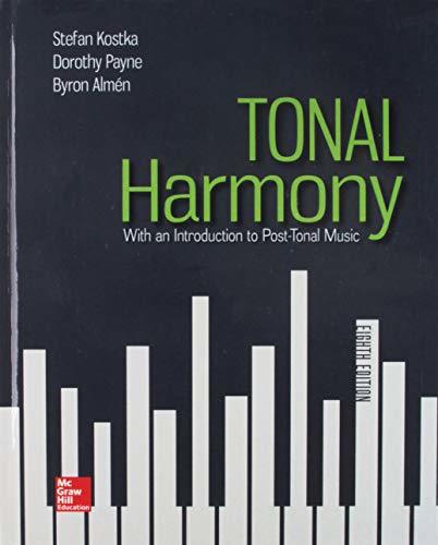 Tonal Harmony with Workbook by Stefan Kostka | Goodreads