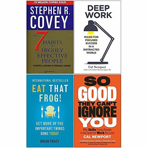 7 Habits of Highly Effective People, Deep Work, Eat That Frog, So Good ...