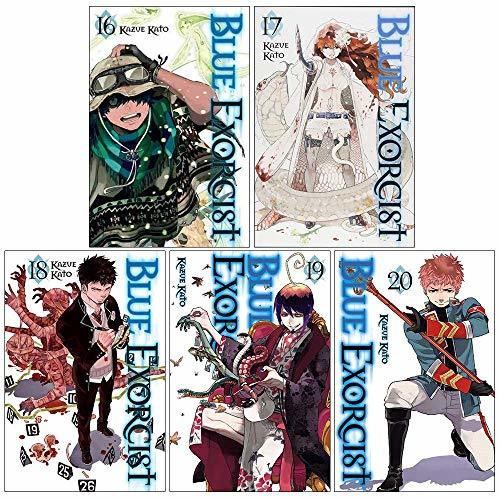 Blue Exorcist Volume 16-20 Collection 5 Books Set (Series 4) by Kazue ...