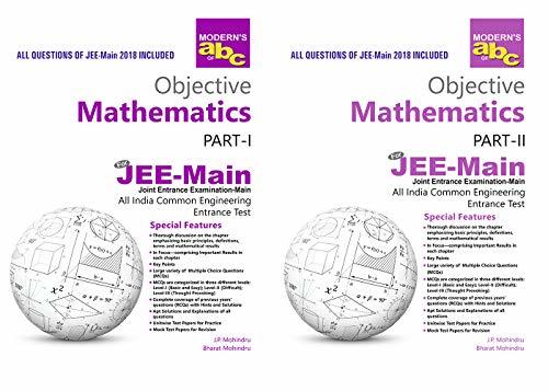 Modern's ABC of Objective Mathematics Part I & Part II by J.P. Mohindru ...