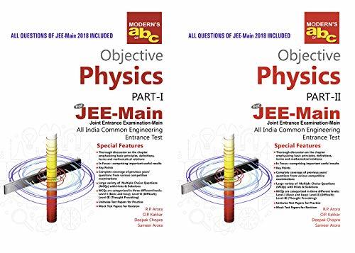 Modern's ABC of Objective Physics Part I & Part II by R.P. Arora ...