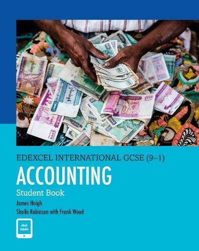 Edexcel International GCSE (9-1) Accounting SB by Sheila Robinson ...