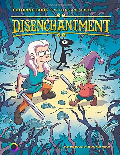 Disenchantment Coloring Book: Coloring book for teens and adults by ...