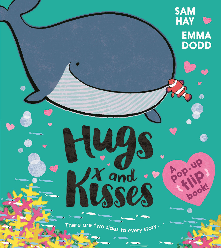 Hugs and Kisses (A pop-up flip book!) by Sam Hay | Goodreads