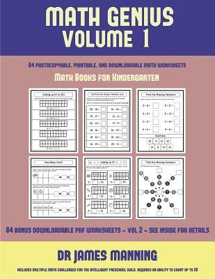 Math Books for Kindergarten (Math Genius Vol 1): This book is designed ...