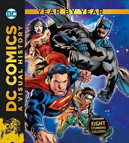 DC Comics: A Visual History Collection - 8 Books by D.K. Publishing ...
