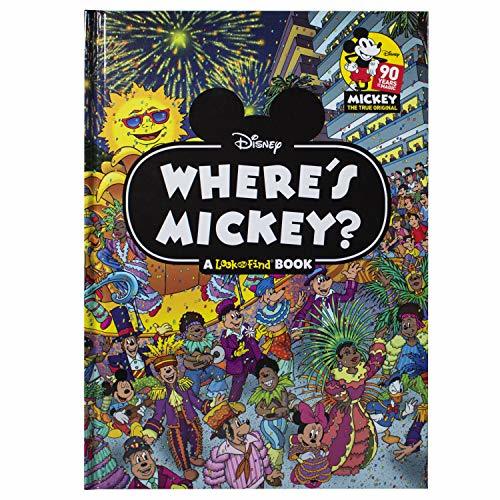 Disney - Where's Mickey Mouse - A Look and Find Book Activity Book - PI ...