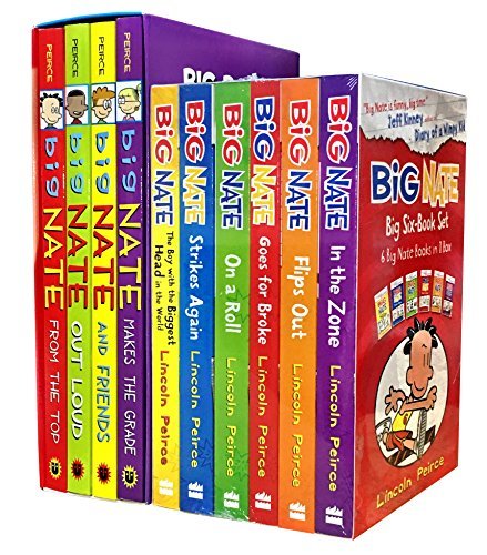 Big Nate Series Collection Lincoln Peirce 10 Books Box Set Gift Pack by ...