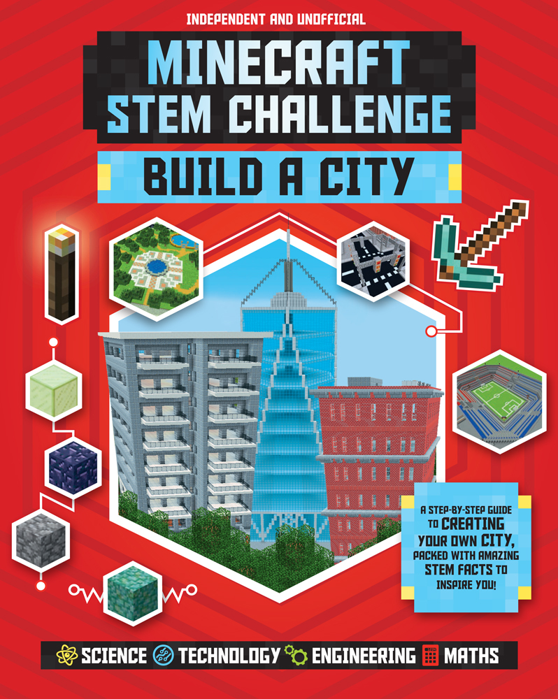 Minecraft STEM Challenge Build a City: A Step-by-Step Guide to Creating ...