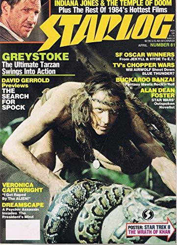 Starlog Magazine The Sci Fi Comics: April 1984 by David Hutchison ...