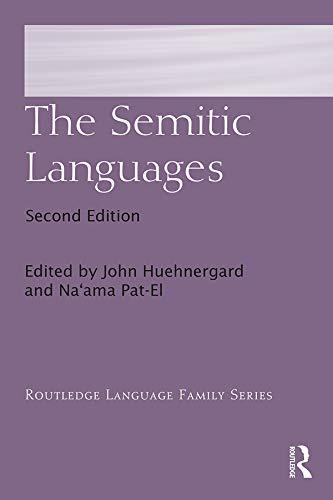 The Semitic Languages by John Huehnergard | Goodreads