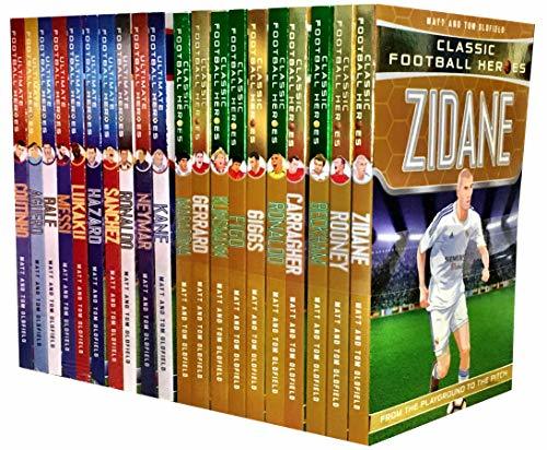 Ultimate Football Heroes Collection 20 Books Set Pack Kane, Neymar ...