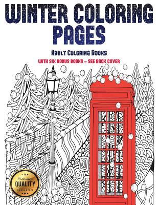 Adult Coloring Books (Winter Coloring Pages): Winter Coloring Pages ...