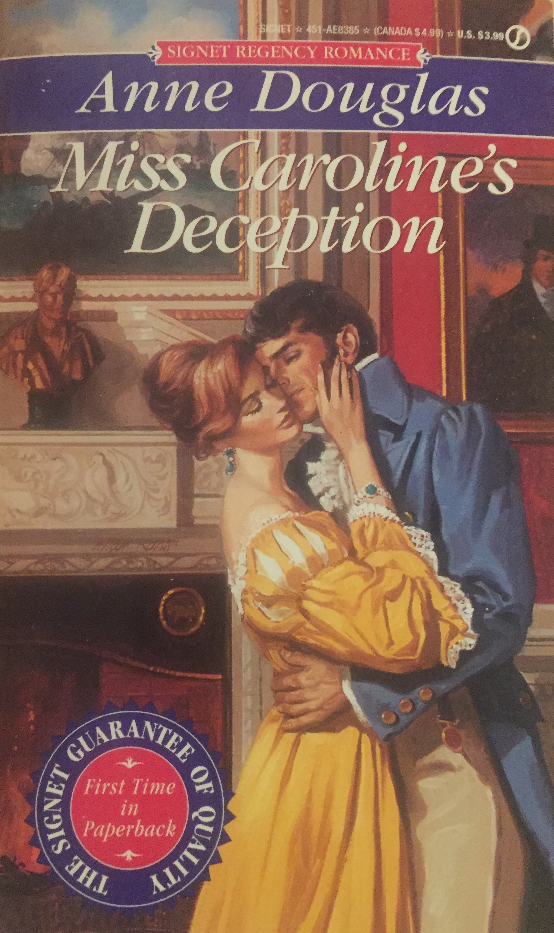 Miss Caroline's Deception by Anne Douglas | Goodreads
