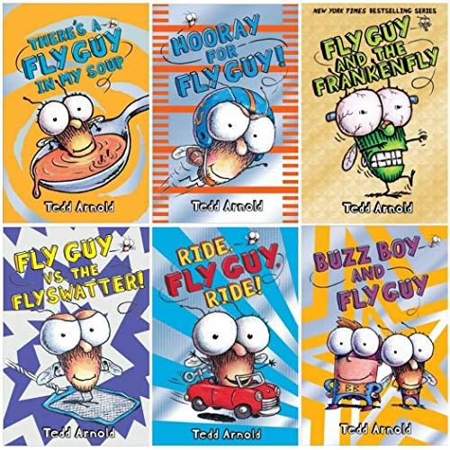 6 Book Collection Fly Guy Collection by Tedd Arnold by Tedd Arnold ...