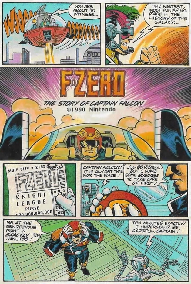 F-Zero: The Story of Captain Falcon by Nintendo | Goodreads