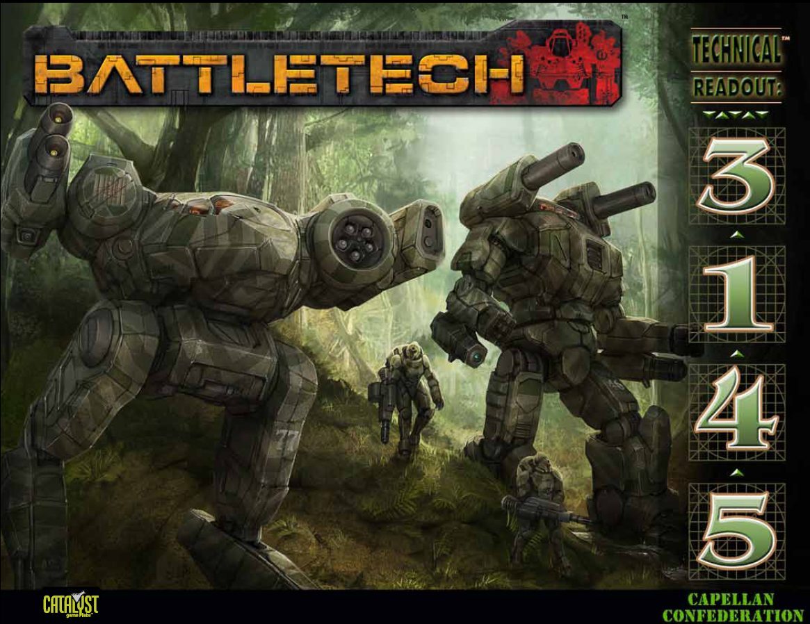 Battletech Technical Readout: 3145 Capellan Confederation by Herbert A ...